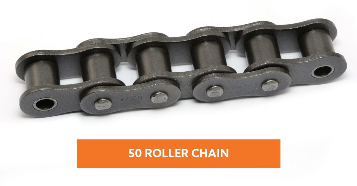 ANSI 50 Chain | ANSI Standard Size 50 Roller Chain - PEER Chain