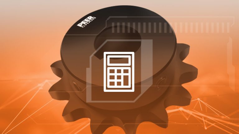Sprocket Size Chart | PEER Chain | Industrial Chain and Sprockets
